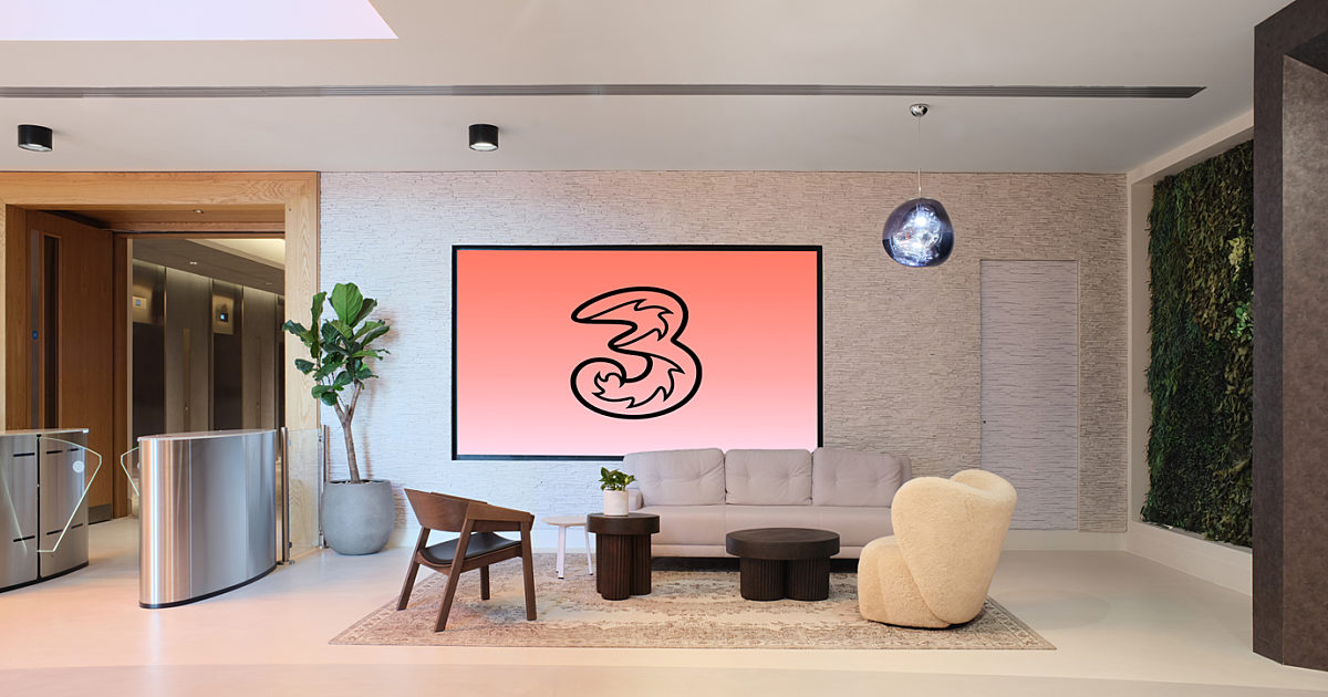 Three's Office Design Case Study | Morgan Lovell | Morgan Lovell