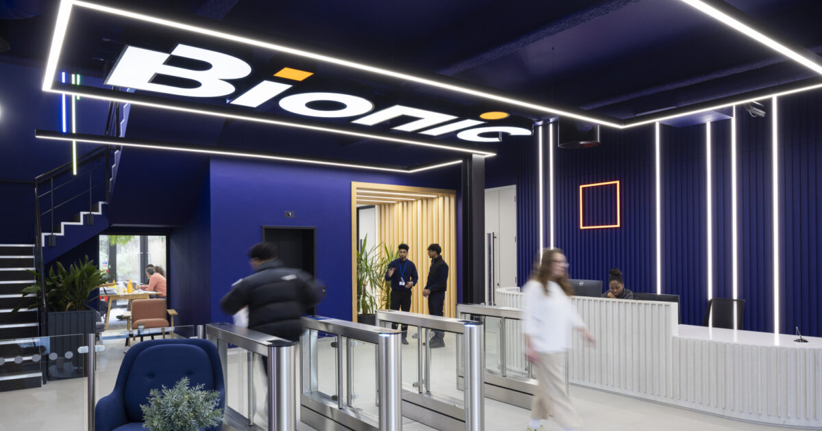 Bionic's Office Design Case Study | Morgan Lovell | Morgan Lovell