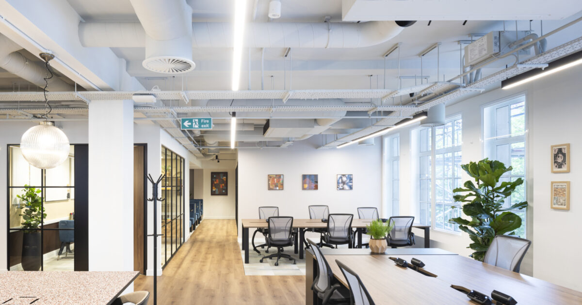 GPE Office Design Case Study Kent House | Morgan Lovell | Morgan Lovell
