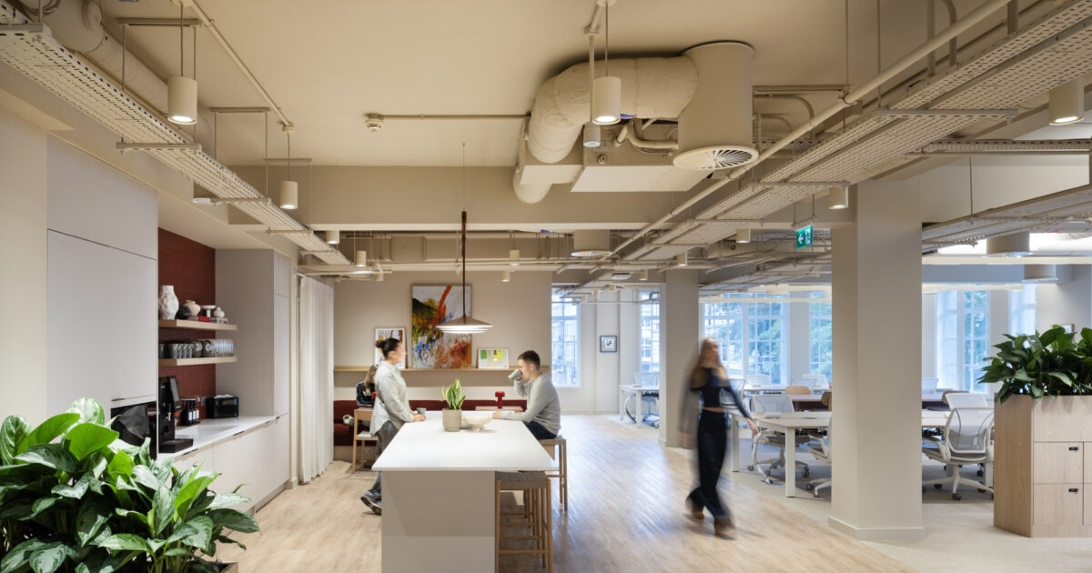 GPE Office Design Case Study Kent House | Morgan Lovell | Morgan Lovell