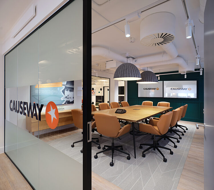 Causeway Technologies office design… | Morgan Lovell