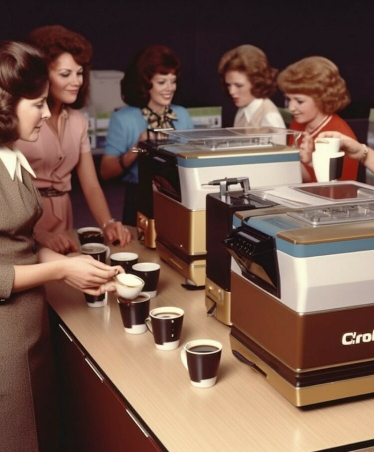 Which decade is your office coffee from? | Morgan Lovell