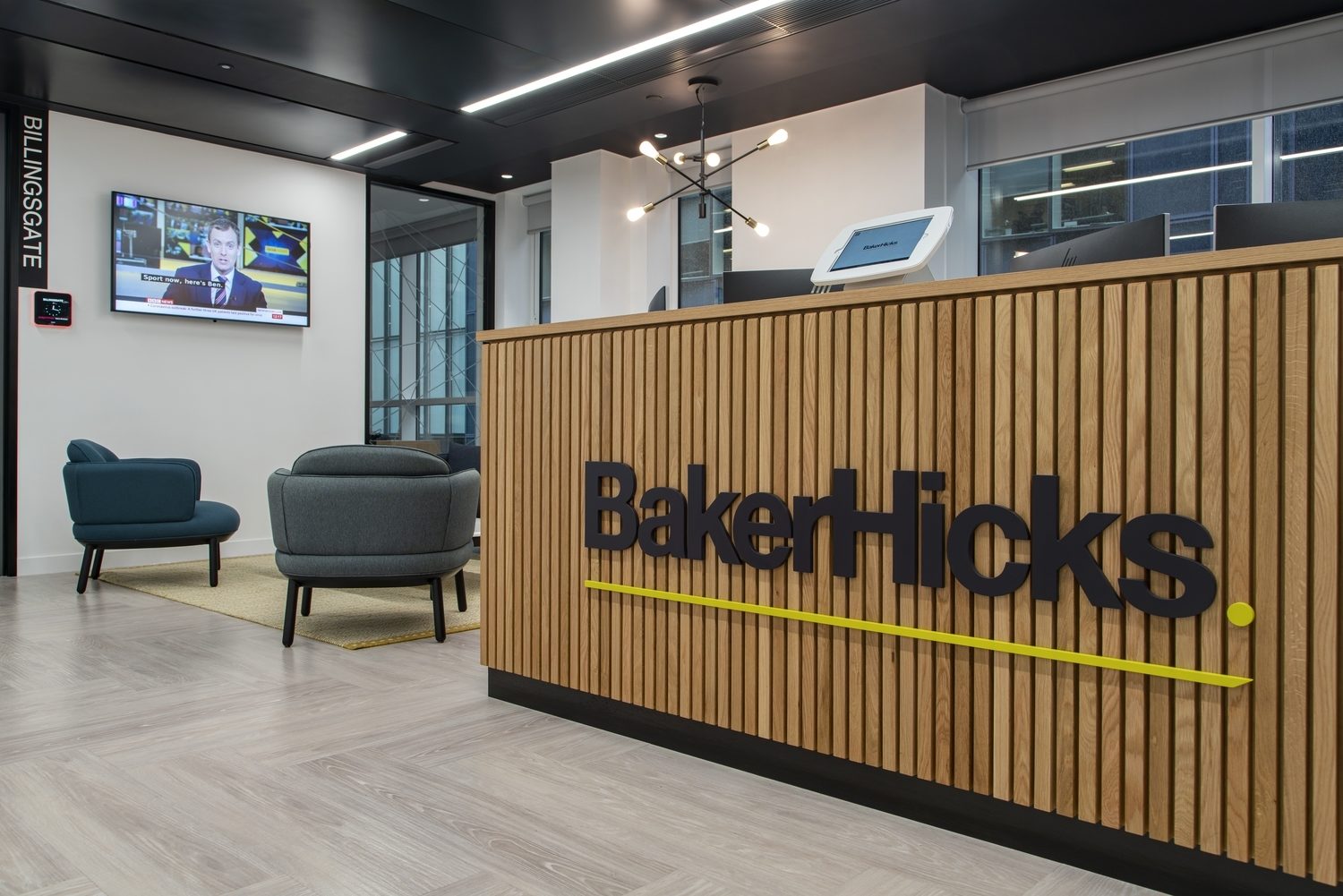 Baker Hicks' Moorgate Office Fit Out | Morgan Lovell